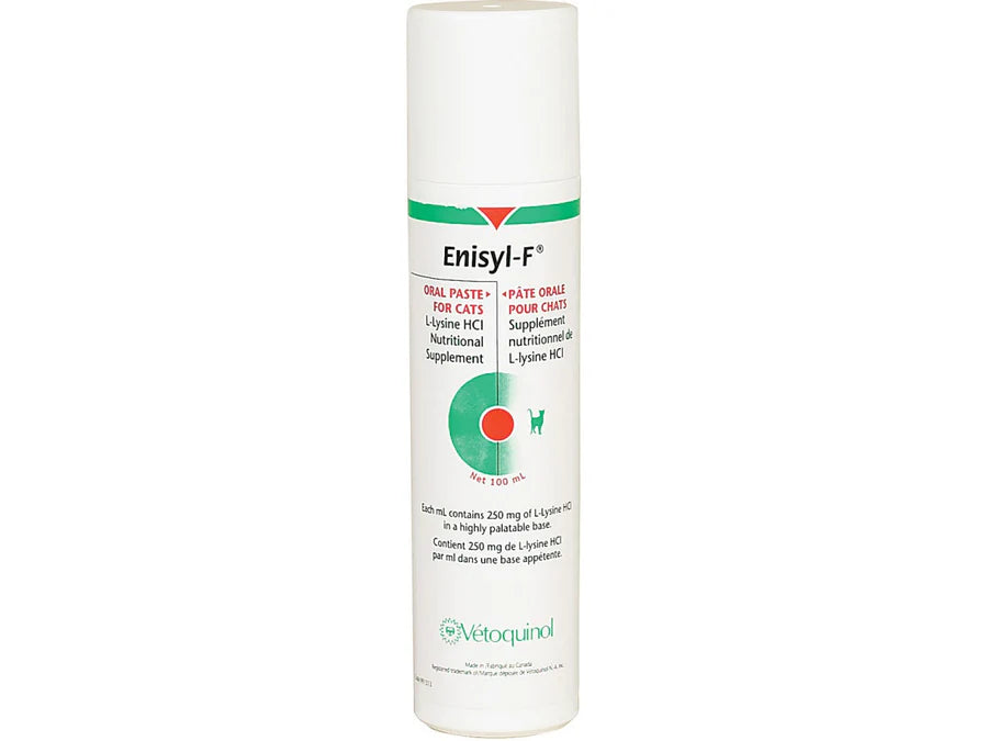 Vetoquinol Enisyl-F 離胺酸 營養補充膏 100ml (需預訂) – 毛優小店 CareFree Salon