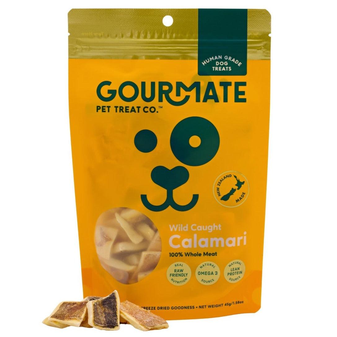 GOURMATE | 100% 野生捕獲鮮魷魚 (45g) – 毛優小店 CareFree Salon